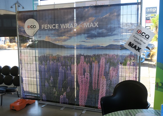 Fence Wraps | Construction Signage | CQ Print Christchurch