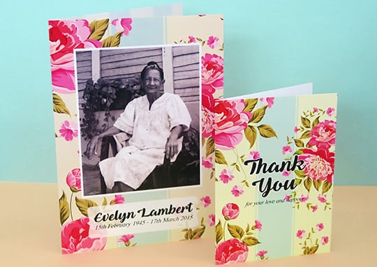 Funeral Printing | Service Sheets | CQ Print Christchurch