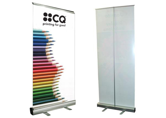Roll Up Display Stands | Portable Signage | CQ Print Christchurch