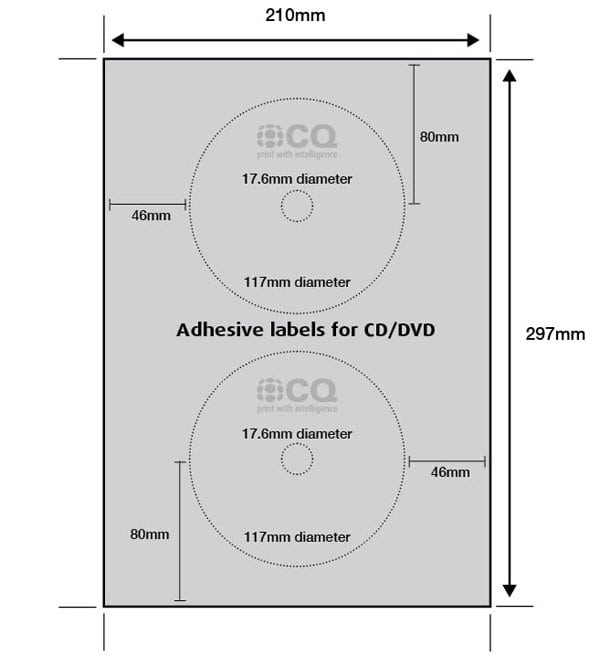 CD & DVD Full Face Colour Printing | Duplication | CQ Print Christchurch
